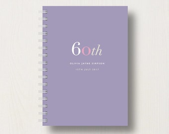 Personalised 50th Journal or Notebook - Etsy