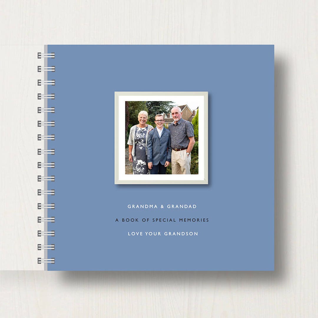 Personalised Grandparents Memory Book - Etsy