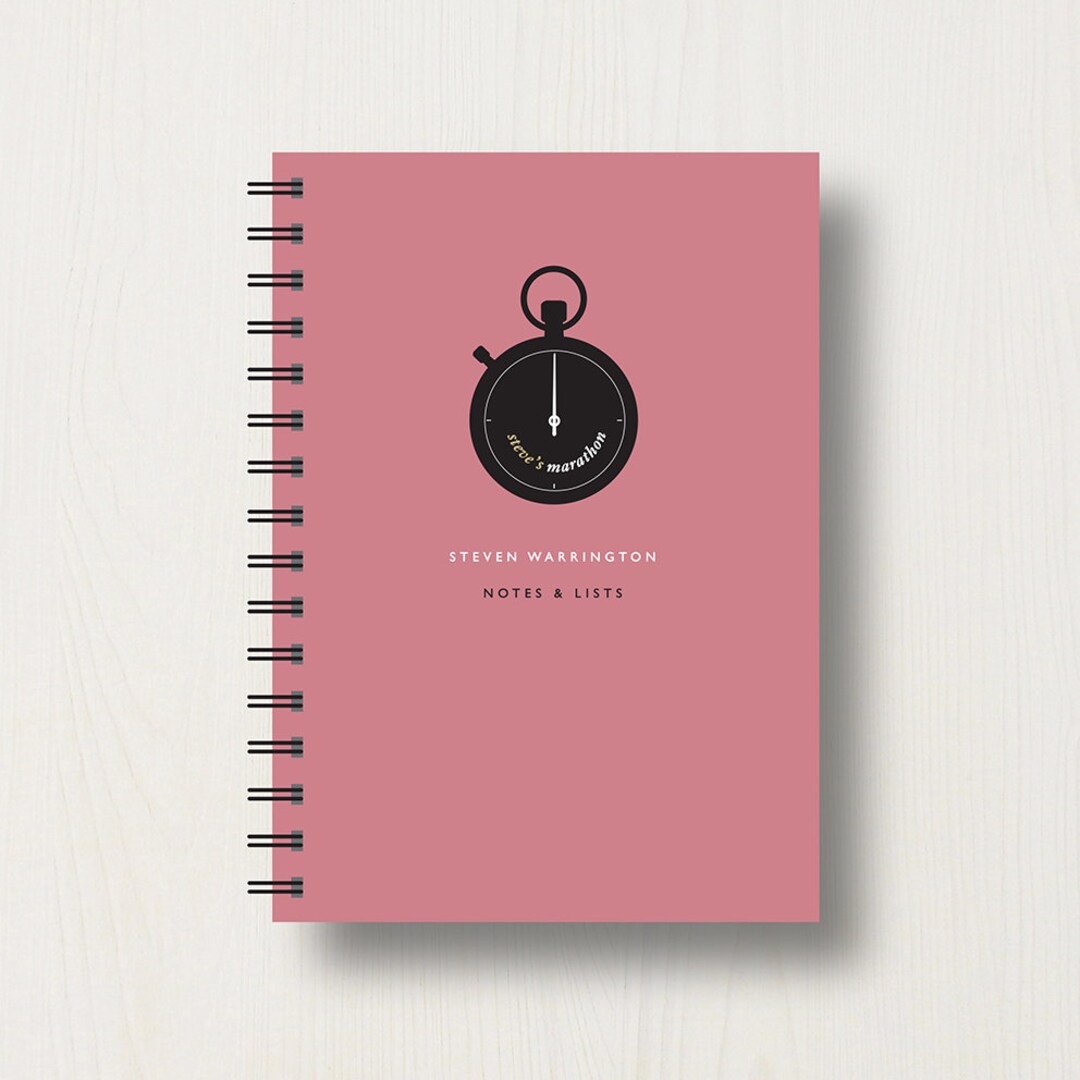 Personalised Running Lover's Journal or Notebook - Etsy