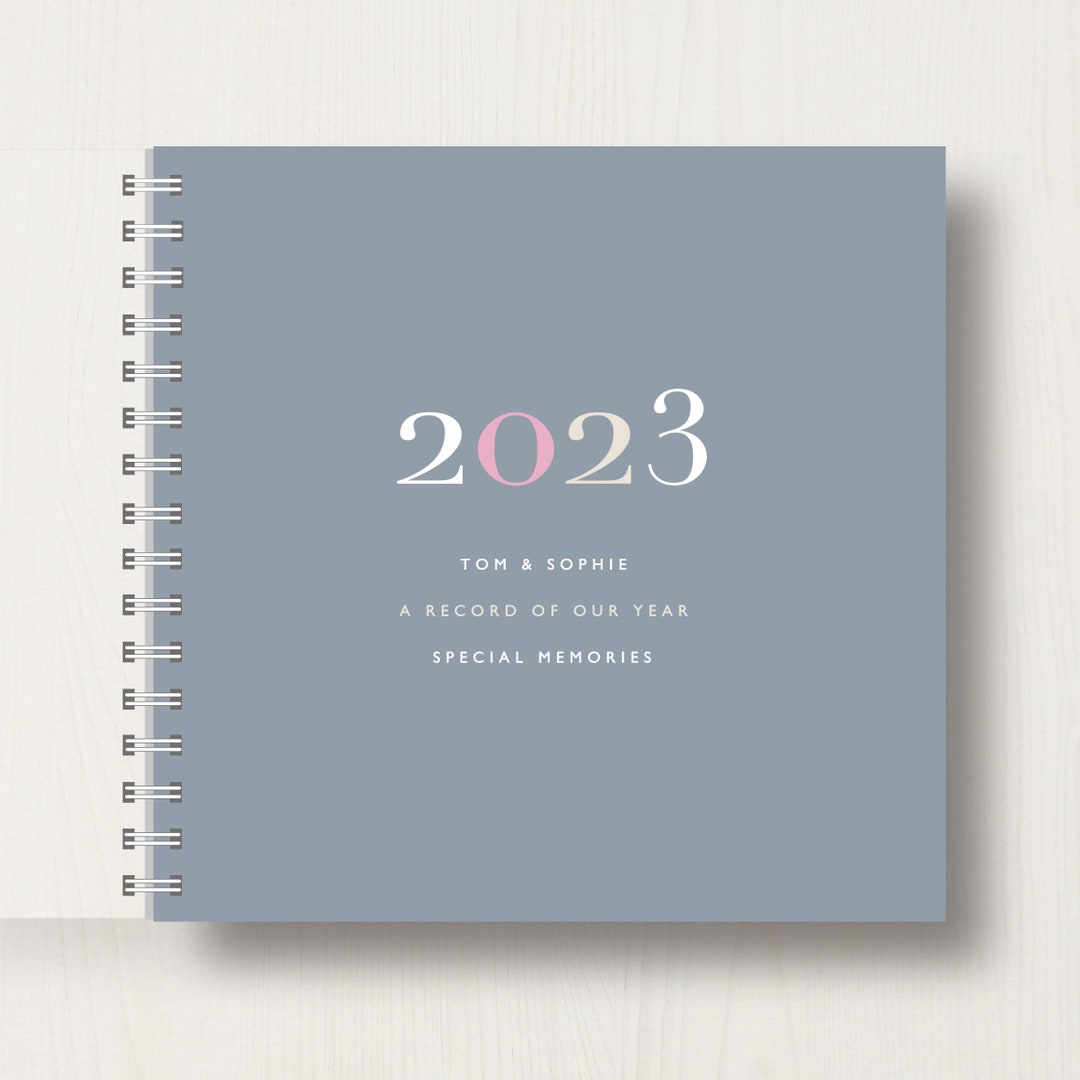 Personalised 2023 or 2024 Year Book or Memory Book - Etsy