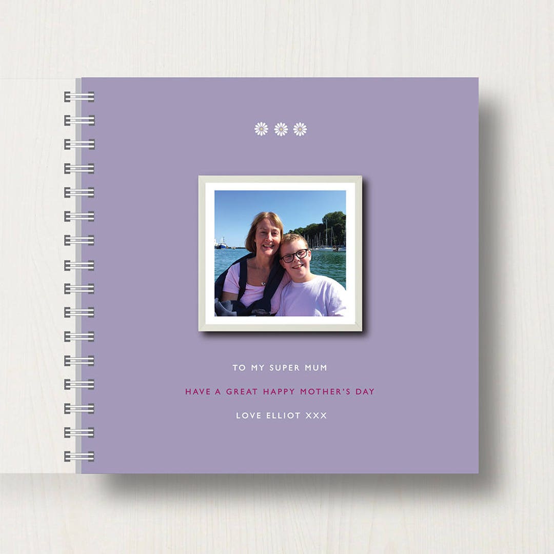 Personalised Mother's Day Memory Book - Etsy