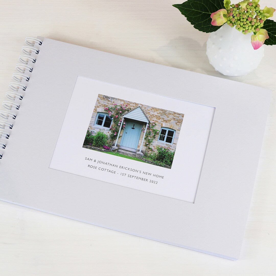 Personalised New Home Memory Book or Album: A4 - Etsy