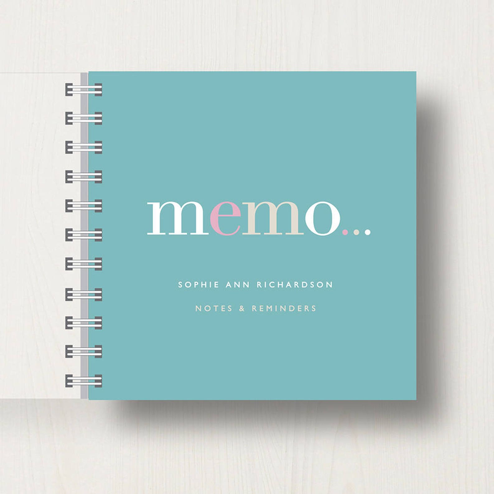 Personalised 'memo' to Do Small Note Book - Etsy