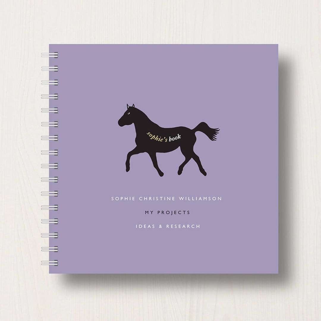 Personalised Horse Lover's Book or Album - Etsy