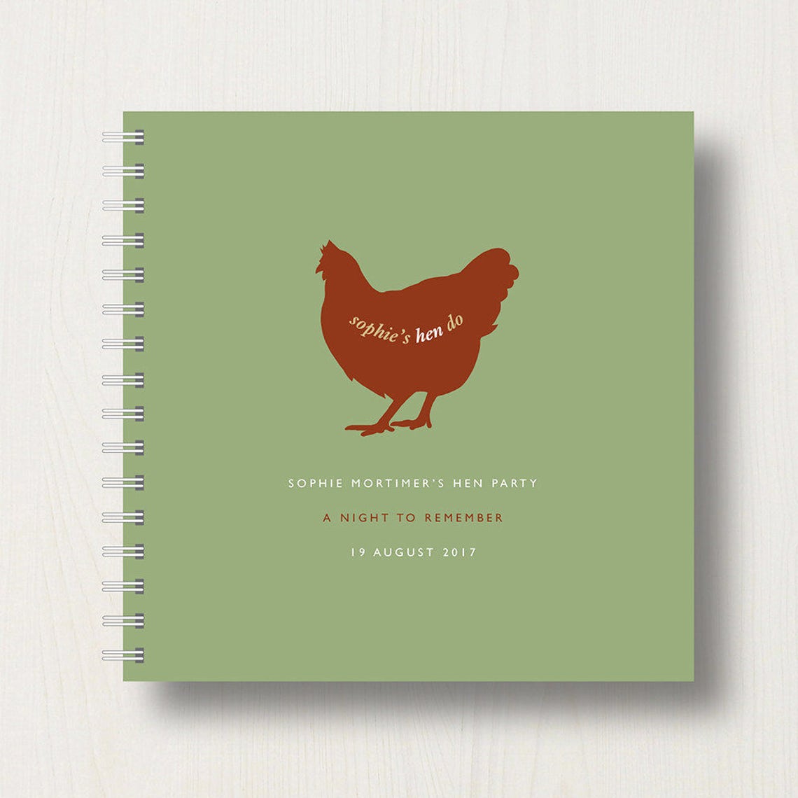 Personalised Hen Party Keepsake Album - Etsy UK