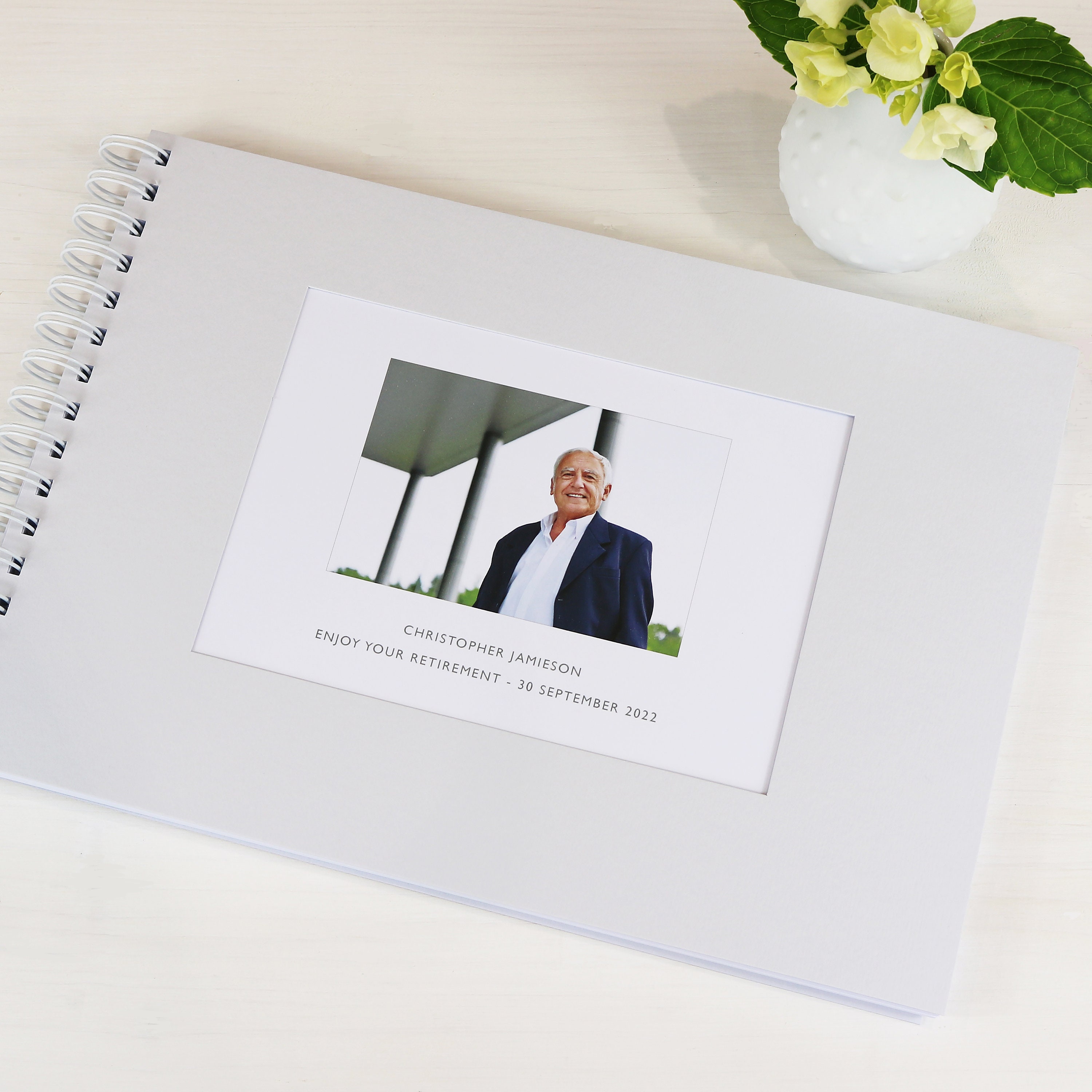 Personalised Retirement Memory Book or Album: A4 - Etsy