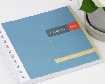Personalised Pocket Doodles and Sketches Notebook - Etsy
