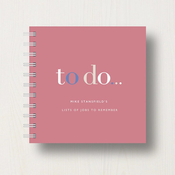 To Do List Notebook - Etsy UK