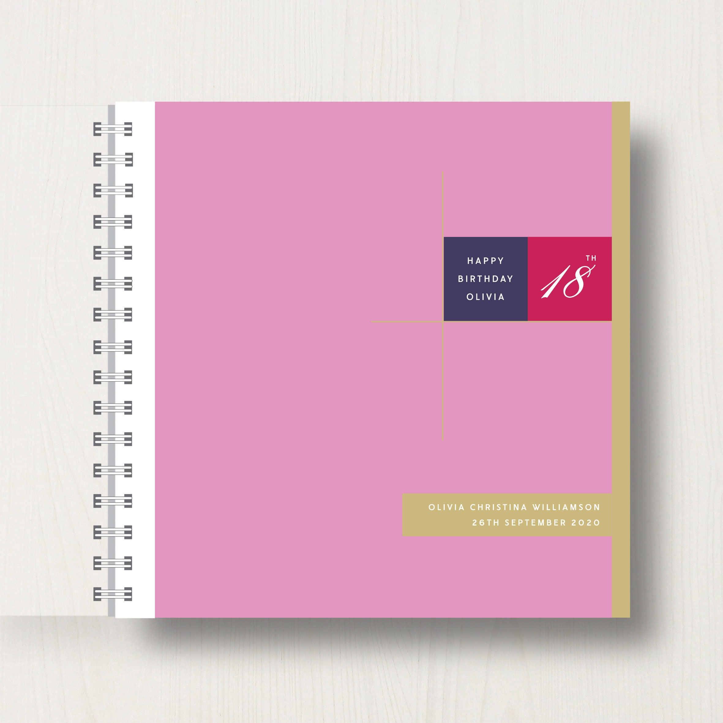 Personalised 18th Birthday Memory Book - Etsy