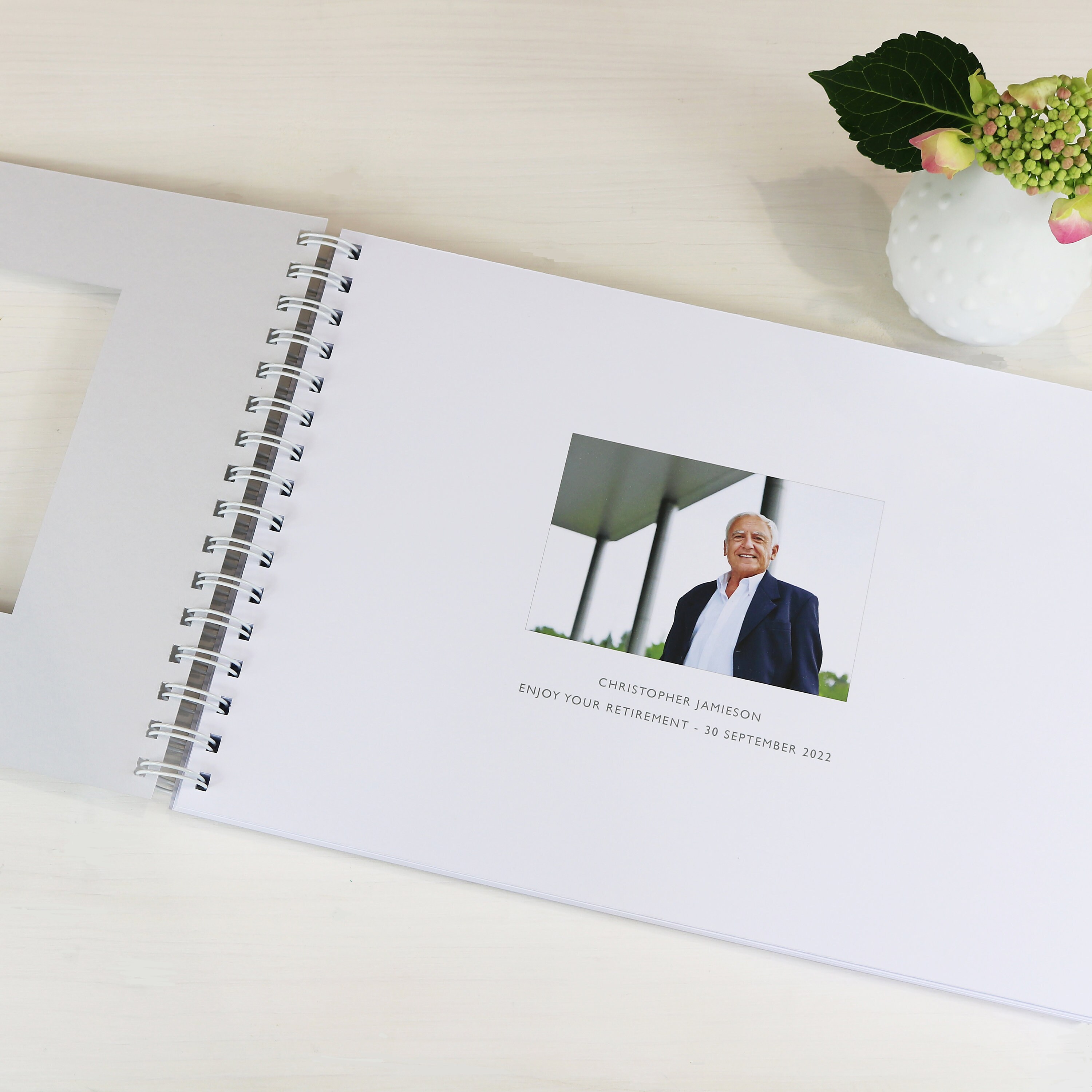 Personalised Retirement Memory Book or Album: A4 - Etsy