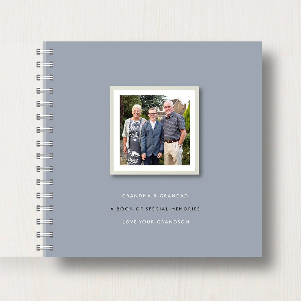 Personalised Grandparents Memory Book - Etsy