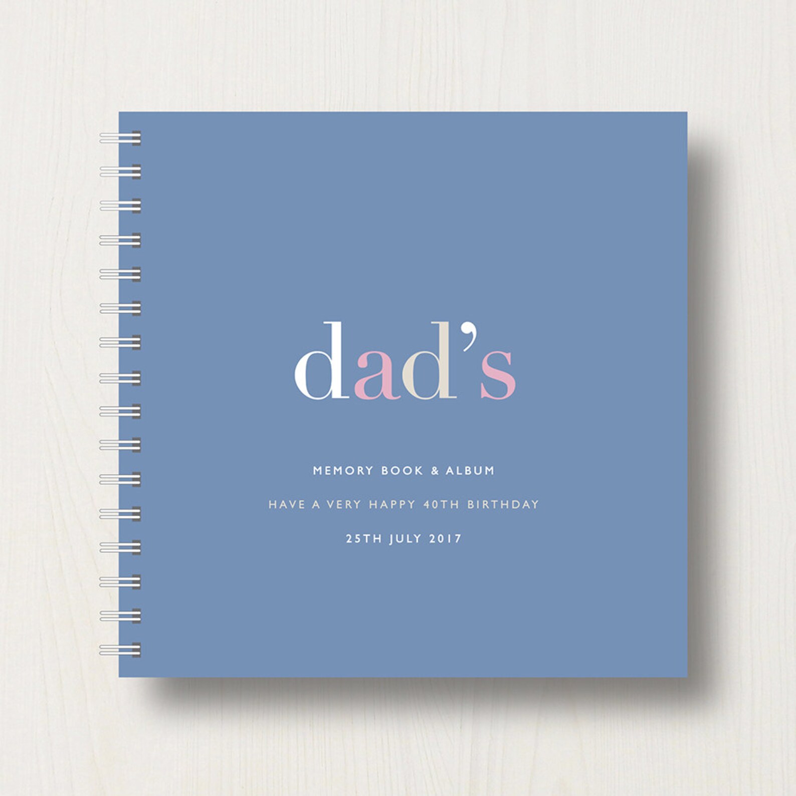 Personalised Dad Memory Book or Album - Etsy