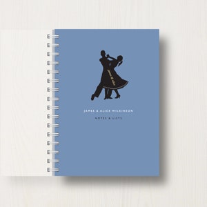 Personalised Ballroom Dancing Lovers Notebook - Etsy