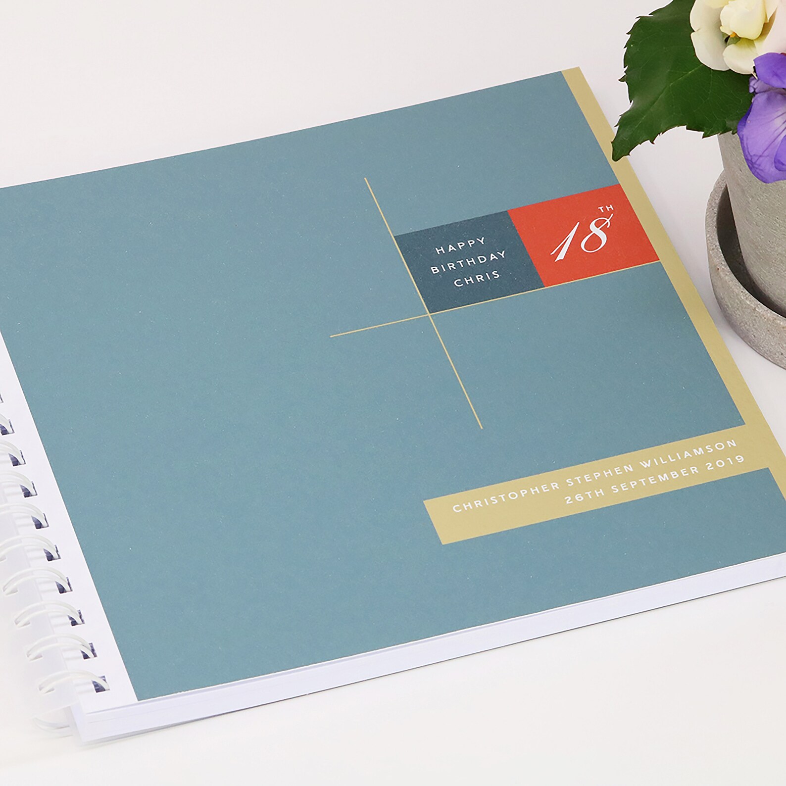 Personalised 18th Birthday Memory Book - Etsy