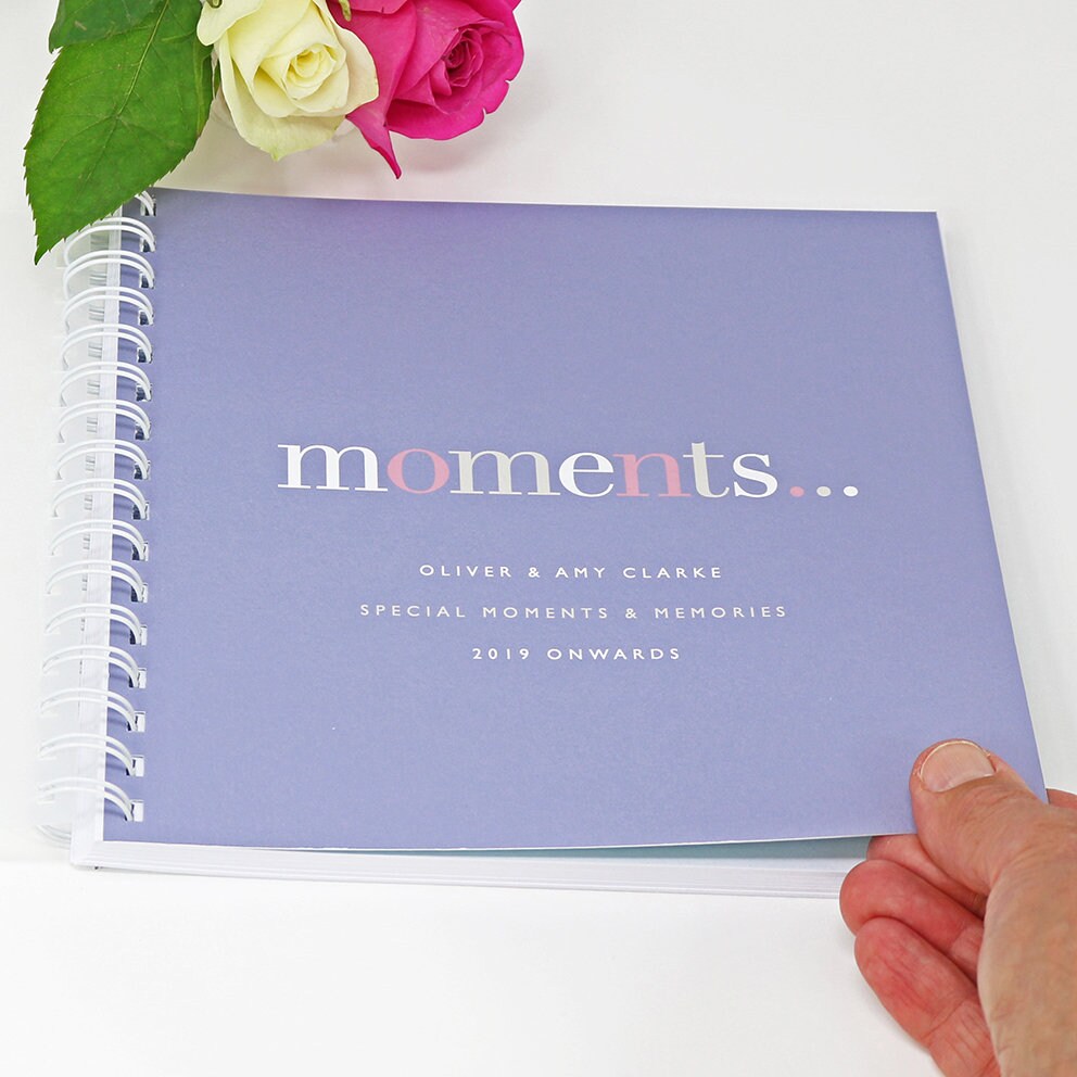 Personalised 'moments' Memory Book - Etsy