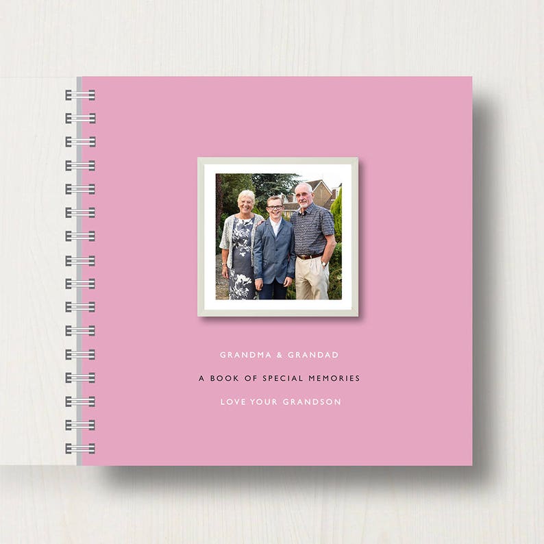 Personalised Grandparents Memory Book - Etsy
