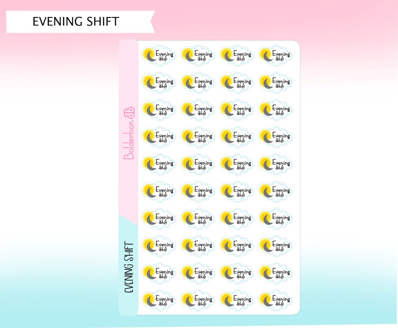 SHIFT STICKERS Planner Stickers Nurse Stickers Doctor | Etsy