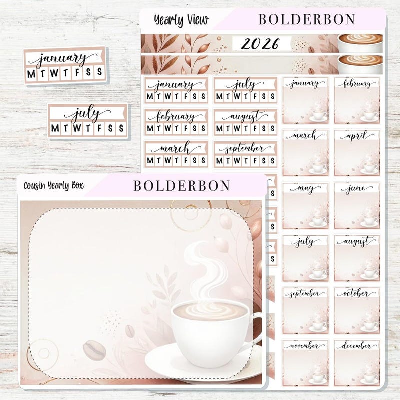 Hobonichi Cousin Kits 2026 - Etsy