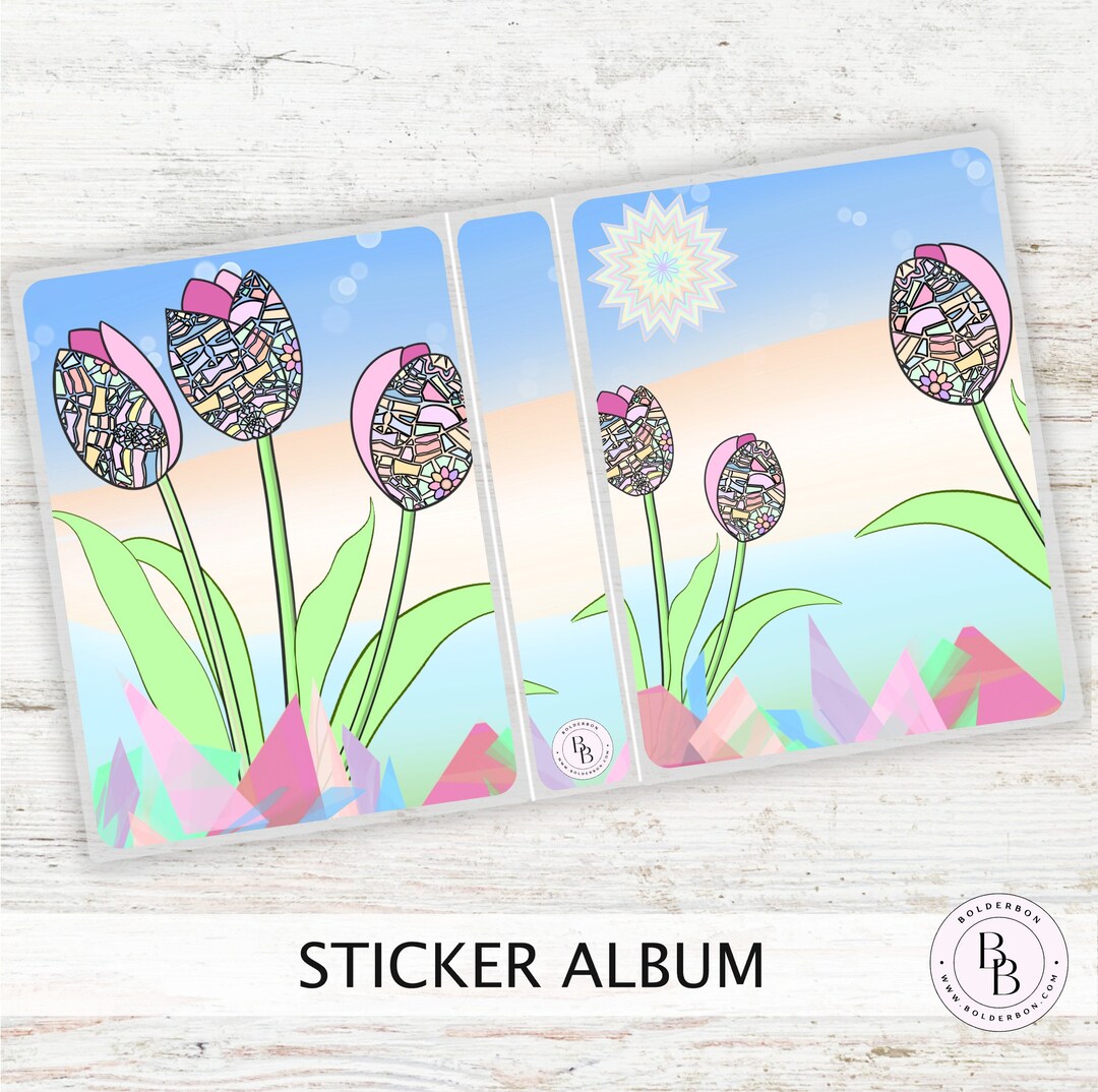 TULIP Sleeve Sticker Album - Etsy