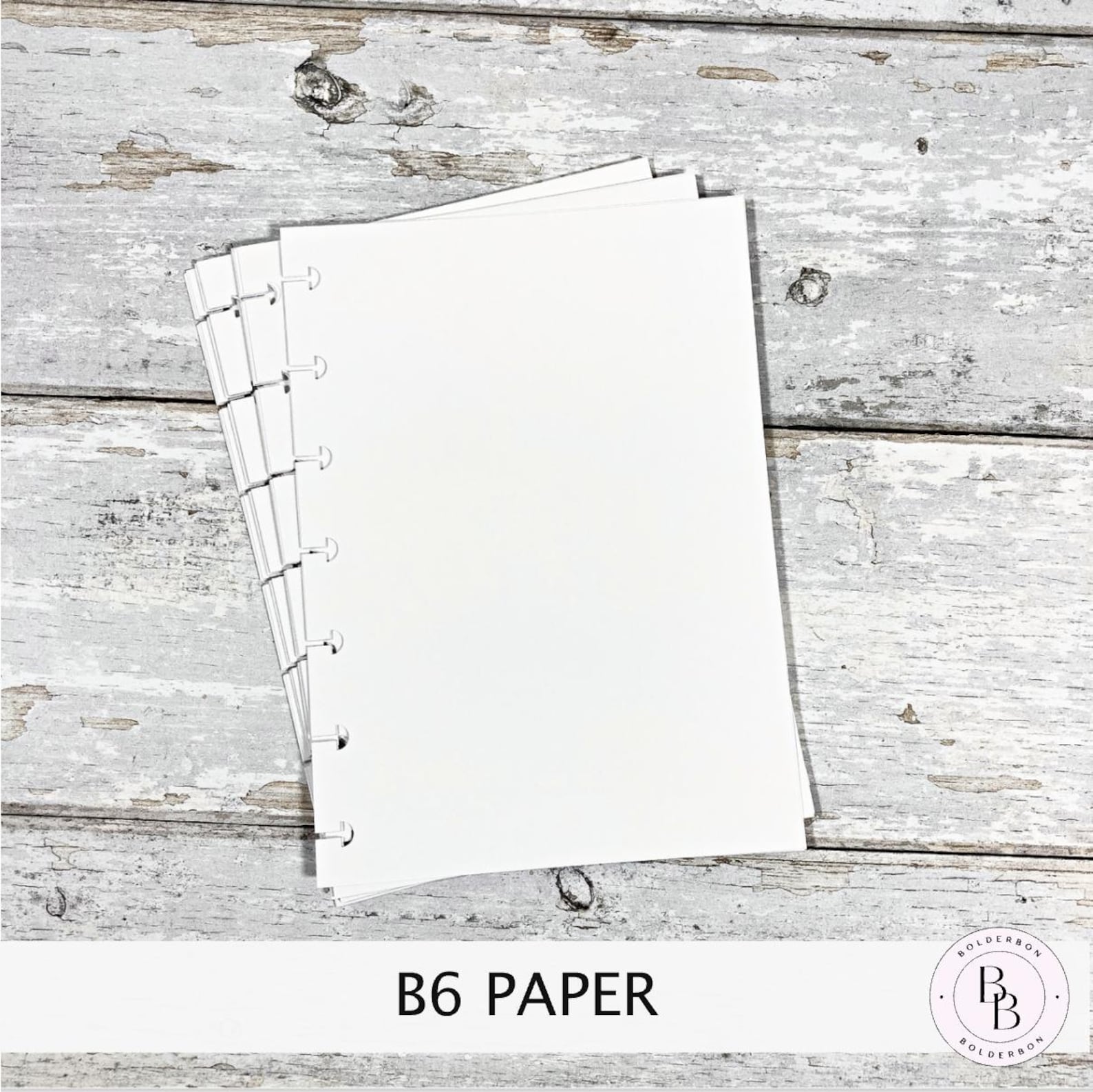 Discbound Notebook || Half Letter or B6 Size, Clear Cover, 7 or 8 Disc ...