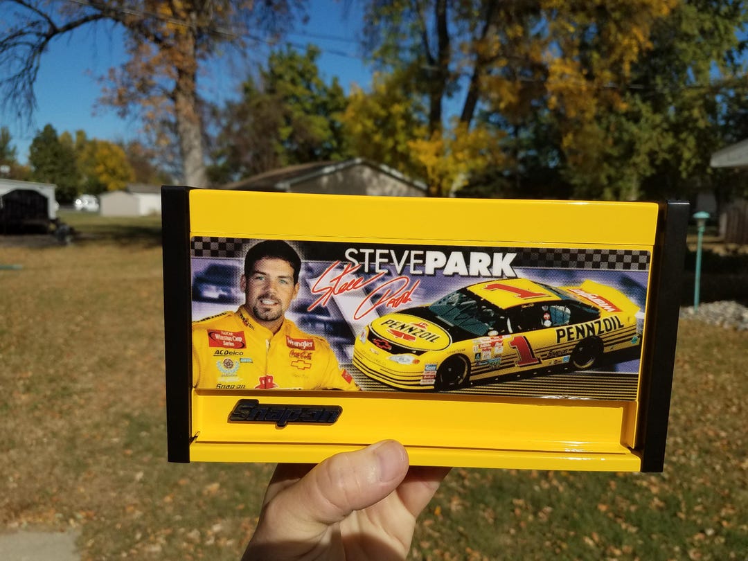 C. 1990s Snap-on Tools Racing Steve Parks Mini Metal Toolbox - Etsy