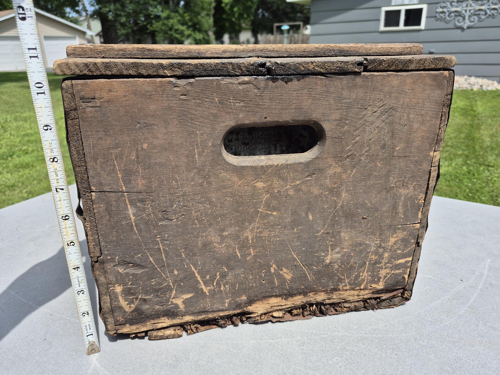 Antique Goetz Brewing Beer Company St. Joseph Missouri Wood Crate Box ...