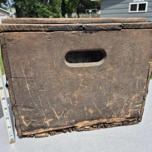 Antique Goetz Brewing Beer Company St. Joseph Missouri Wood Crate Box ...