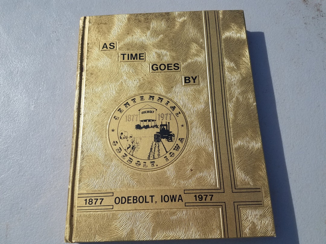 1877 - 1977 Odebolt Iowa History Book in Sac County 296 Pages - Etsy