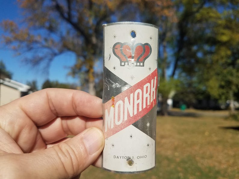 Vintage Monark Bicycle Head Badge - Etsy