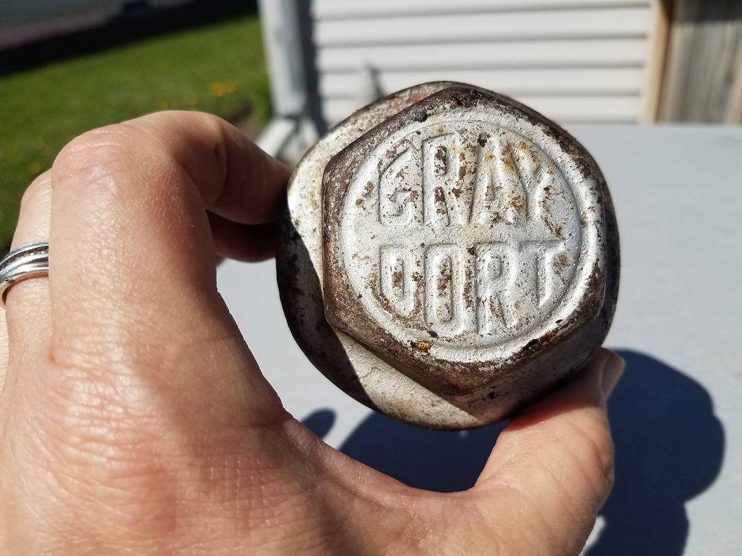 Rare GRAY DORT Grease Cap Cover Hub Cap Early Canada Car 1915 - 1925 - Etsy