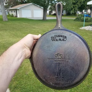 Wagner Ware 10 1/2" Cast Iron Skillet General Housewares Corp. Nice! - Etsy