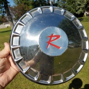 Vintage Pair Lot of 2 AMC Rambler Wheel Covers 10 Dog Dish Hubcaps 1960 ...