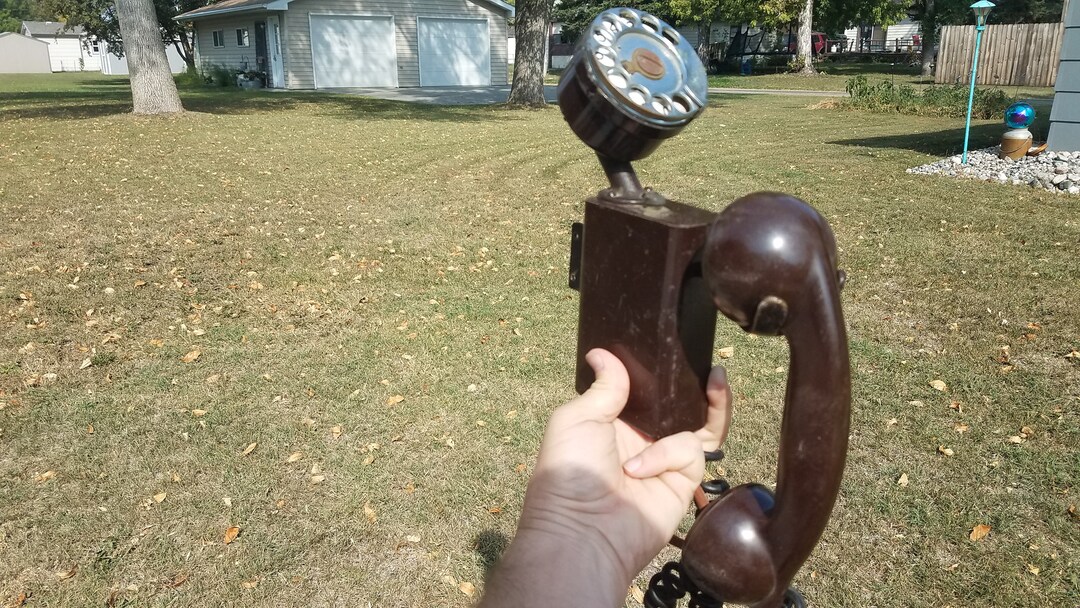 Vtg Unique Kellogg Switchboard & Supply Company Brown Space Saver ...