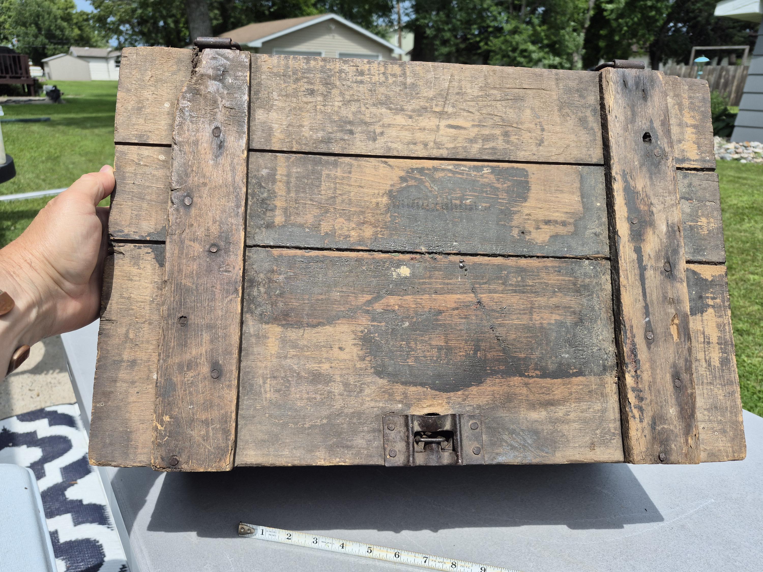 Antique Goetz Brewing Beer Company St. Joseph Missouri Wood Crate Box ...