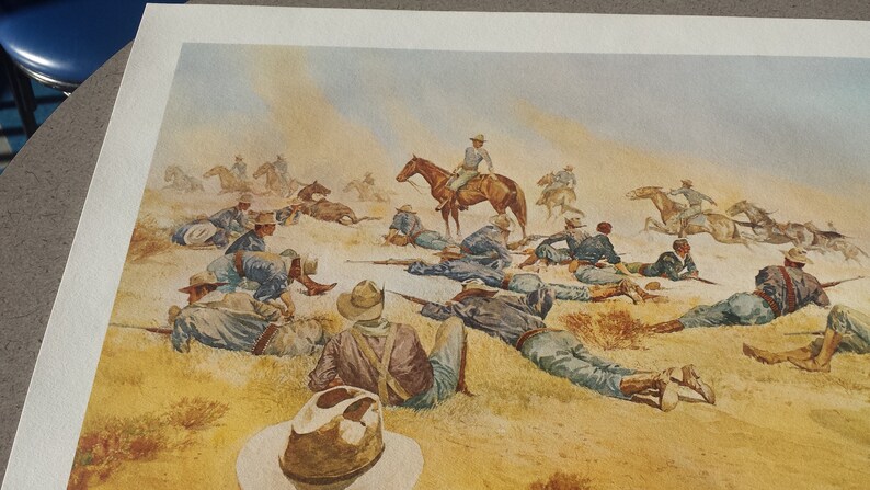 William Nelson Custer Series #4 Battle of the Little Big Horn Signed ...