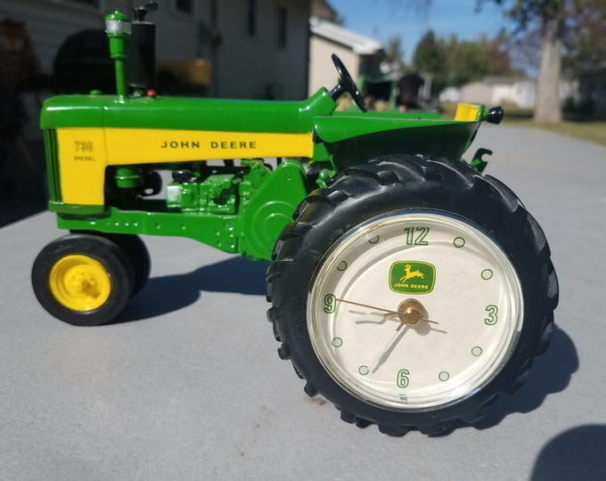 John Deere Model 730 1/16 Tractor Clock - Danbury Mint - Etsy