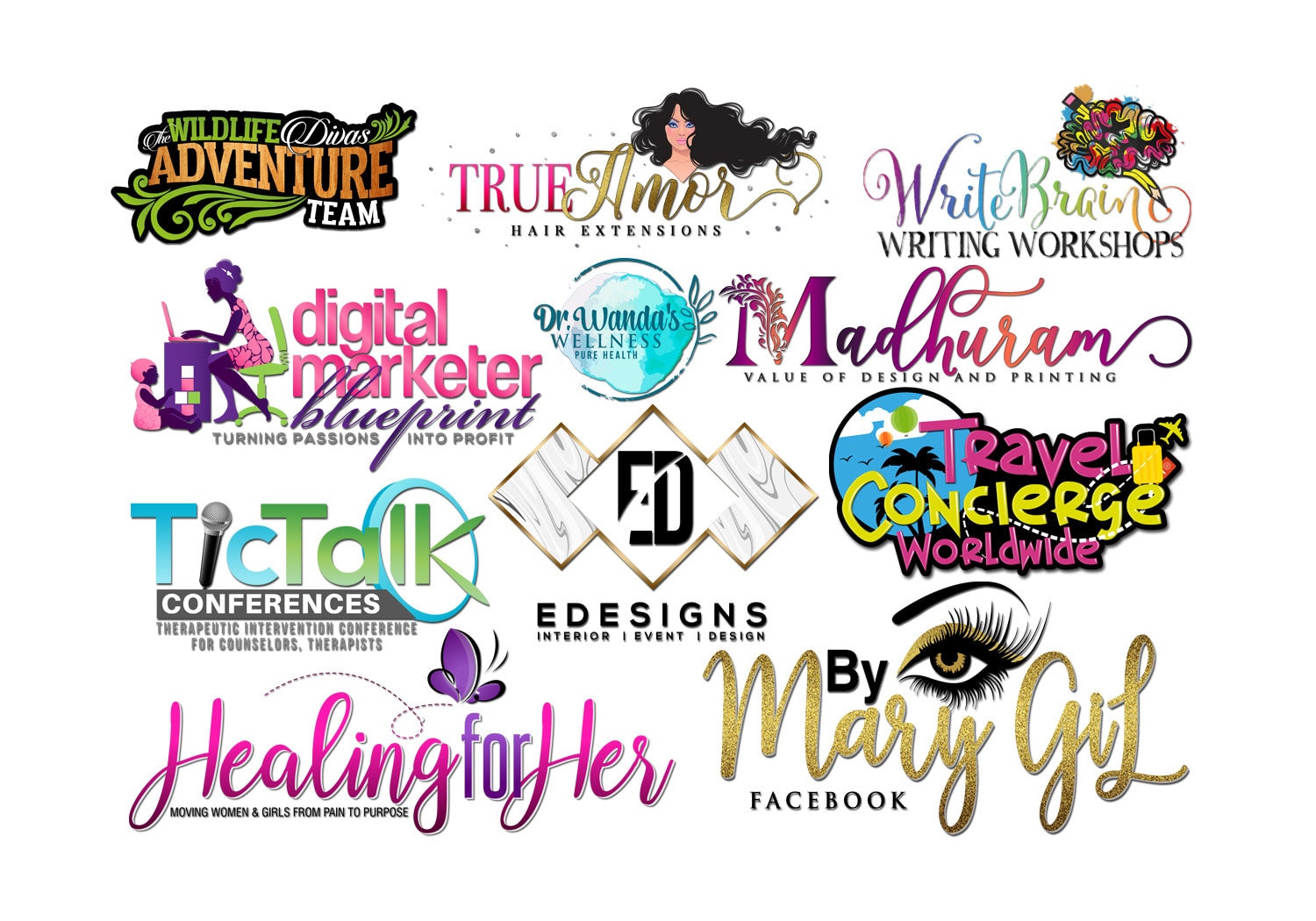 Logo Design Custom Logo Design Facebook Cover Twitter | Etsy