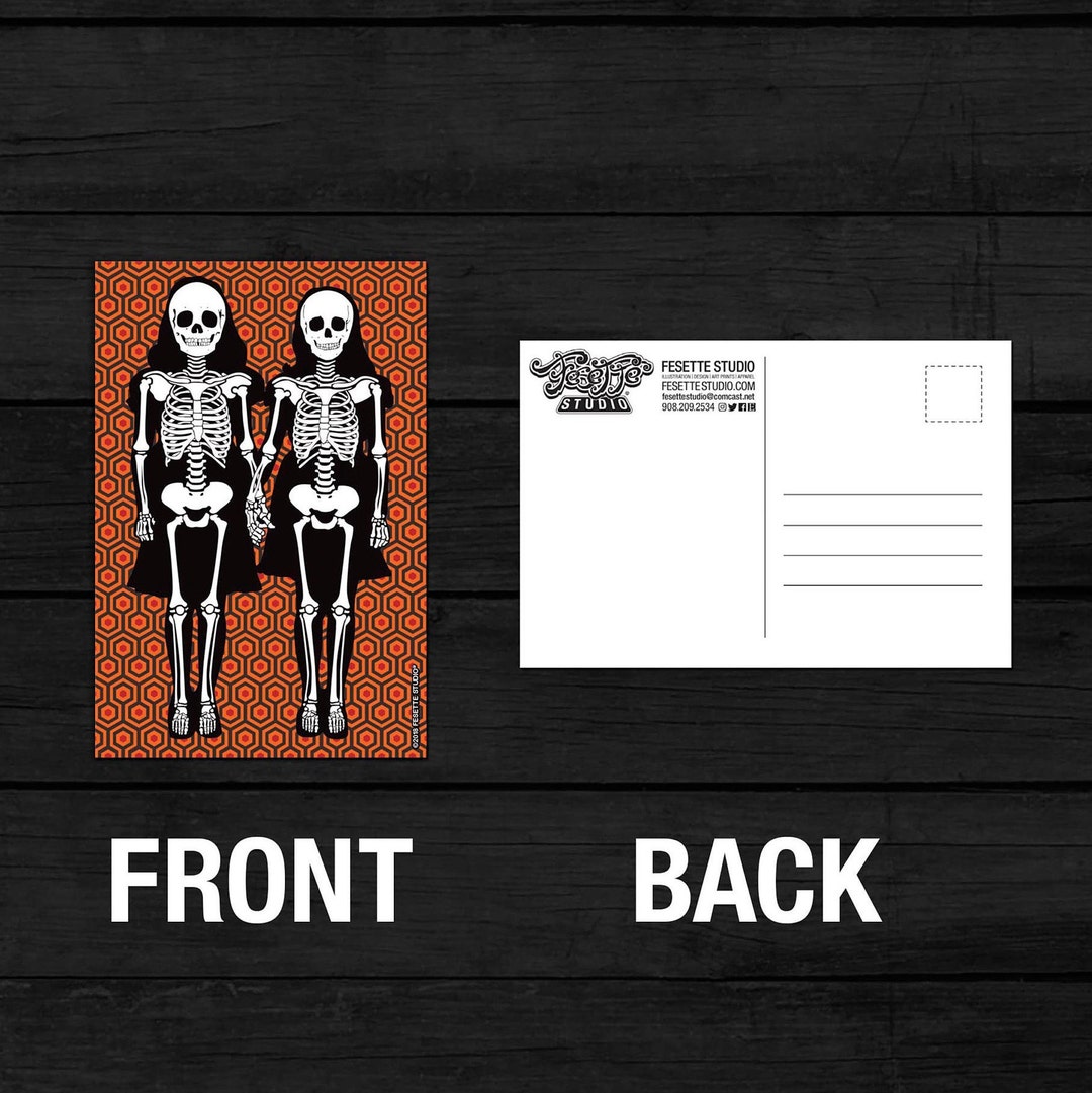 The Shining Twins Postcard - Etsy