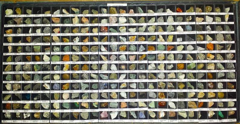 288 Pcs Classroom Rocks & Minerals Collection Sedimentary, Igneous ...