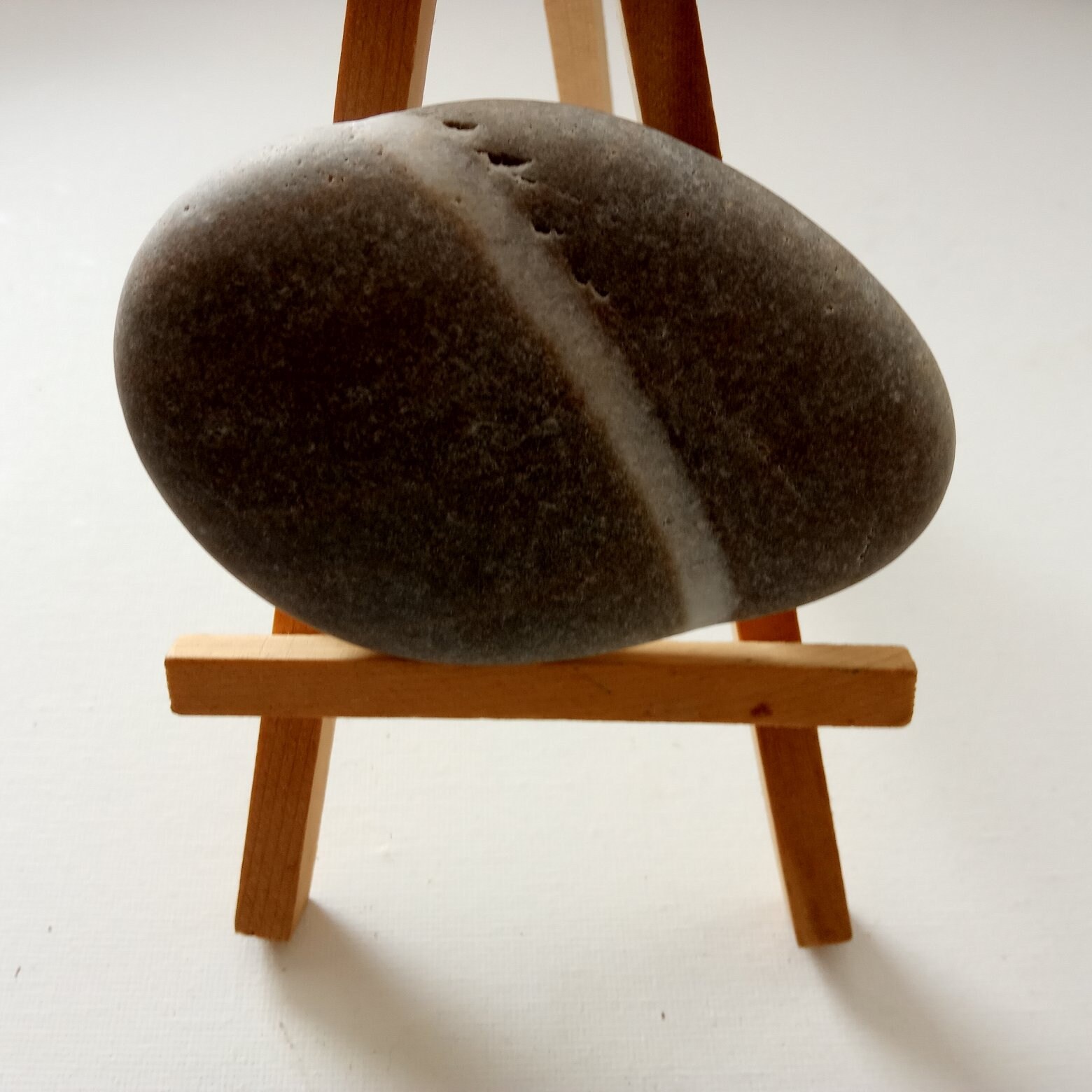 Wishing Stone for Feng Shui Striped Unique Sea Pebble for | Etsy