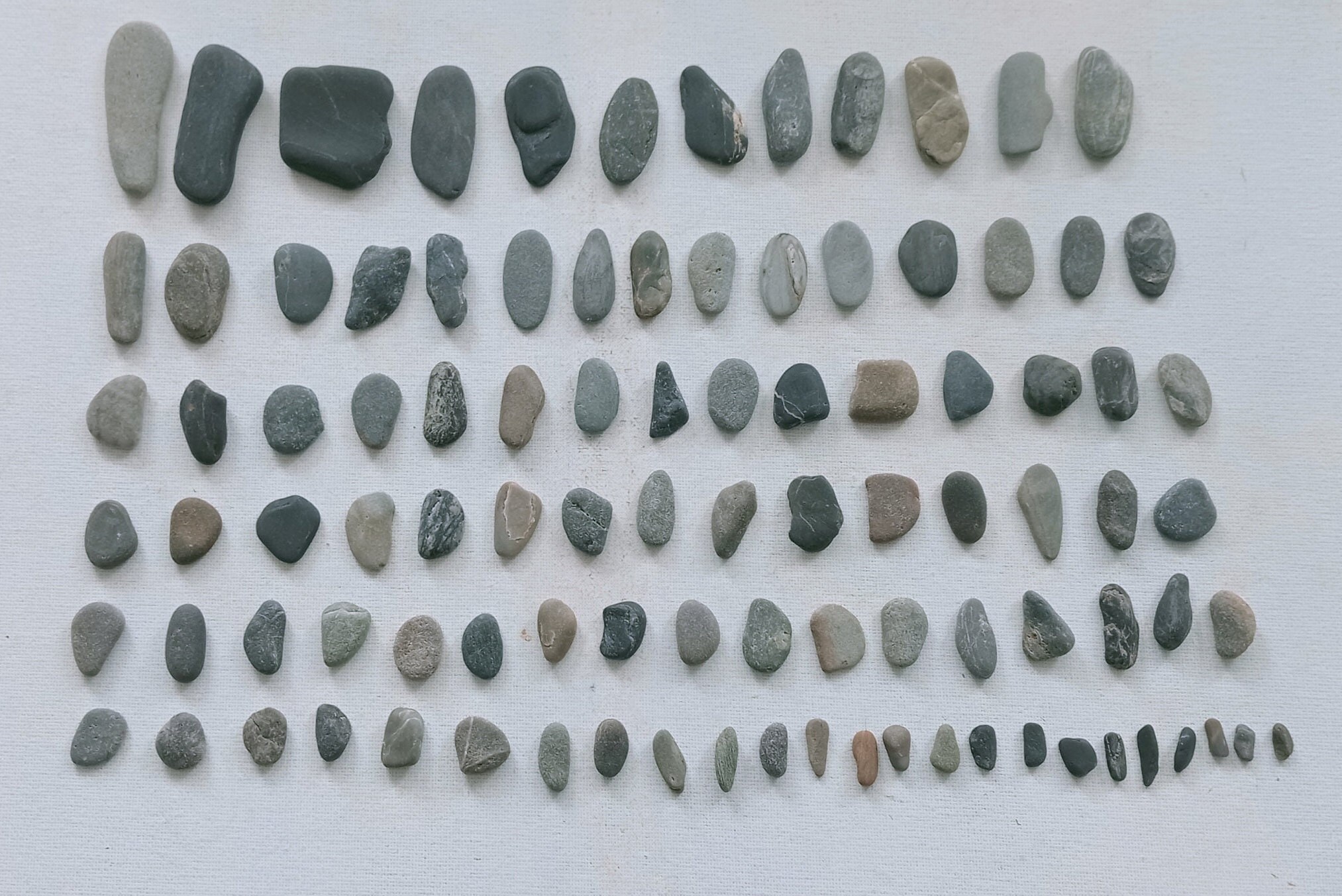 98 Elongated Flat Sea Pebbles for Pebble Art and DIY Supplies - Etsy UK