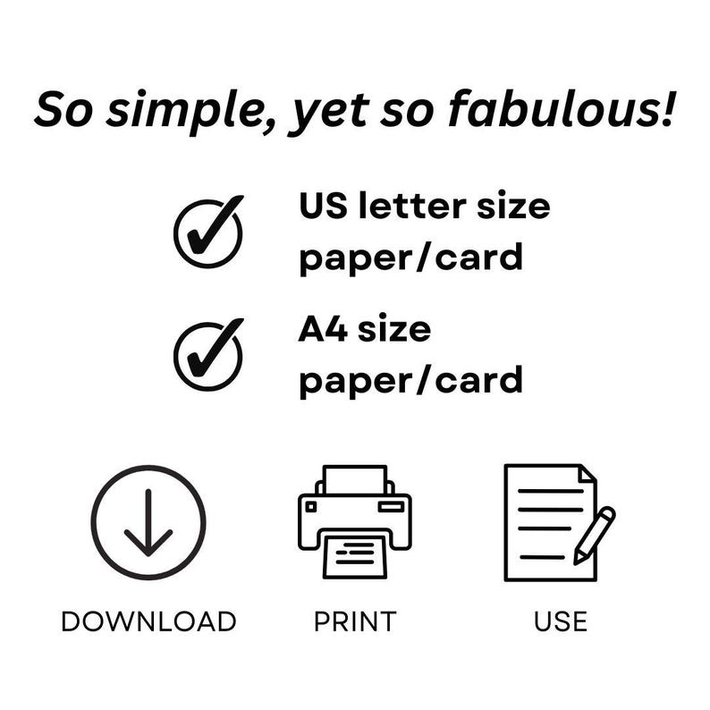 Printable Gift Tags Digital Download | Print at Home Instant Download ...