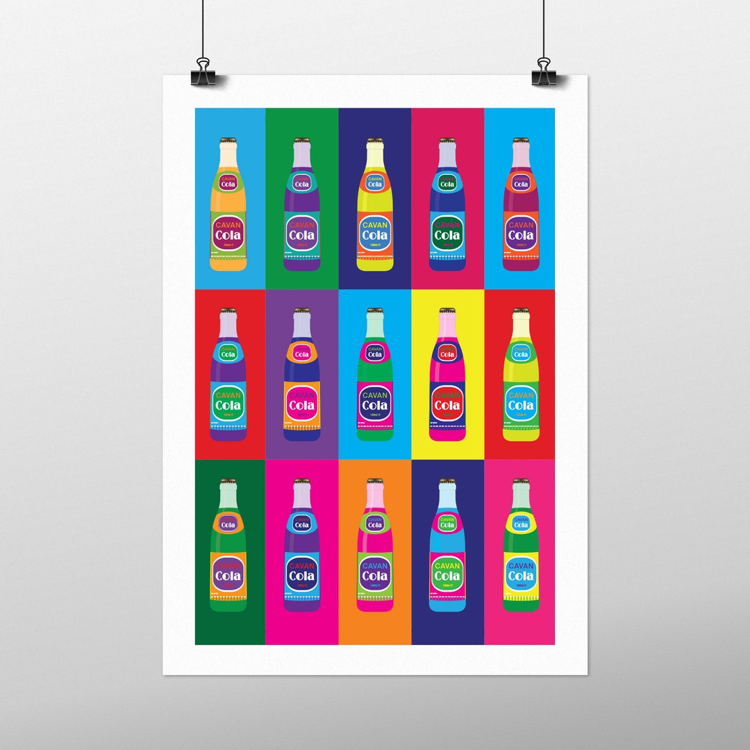 Cavan Cola Bottle – Warhol - Etsy