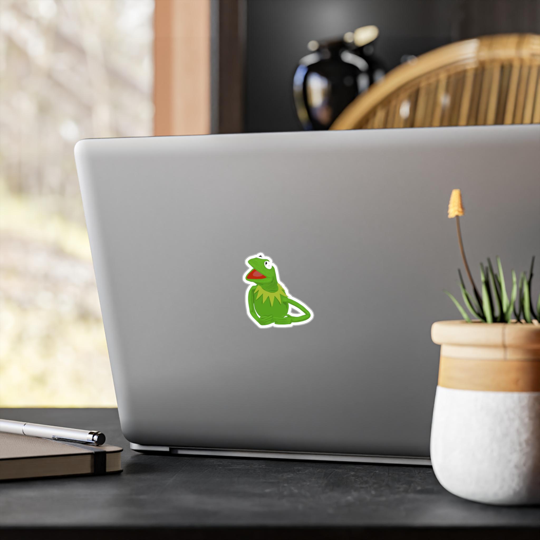 Kermit the Frog Vinyl Sticker - Etsy