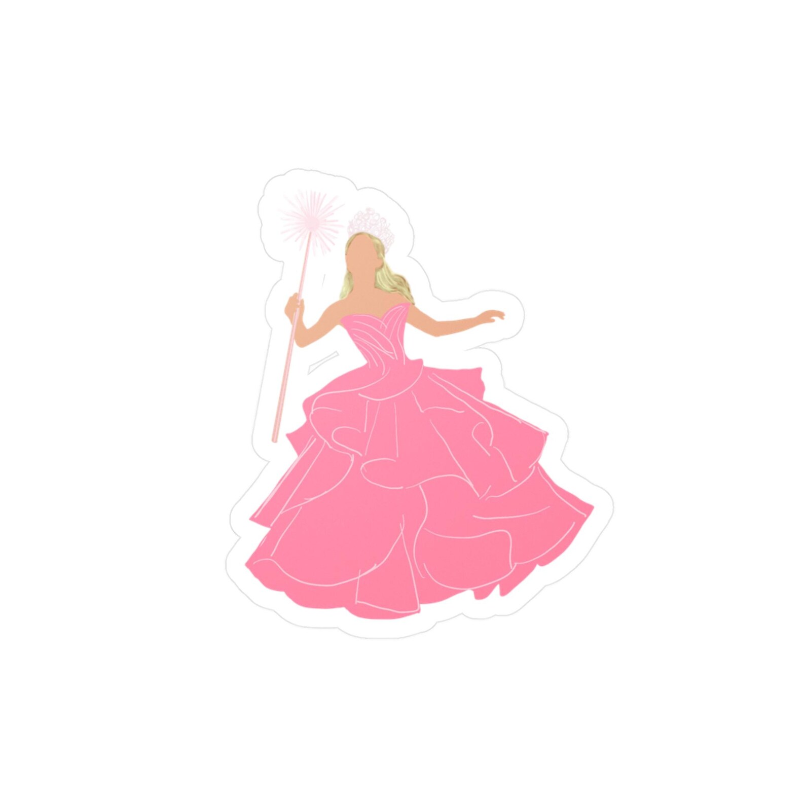 Glinda the Good Vinyl Sticker - Etsy