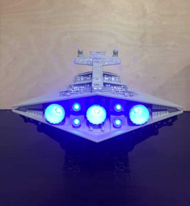 Star Wars Star Destroyer Scale Model 3D Printed with | Etsy