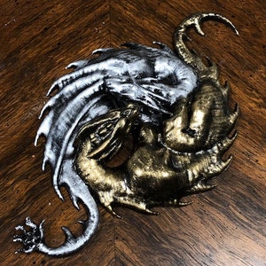 3D Printed Dragon Display Piece | Etsy
