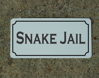 Jail sign | Etsy