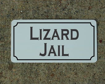 Jail sign | Etsy