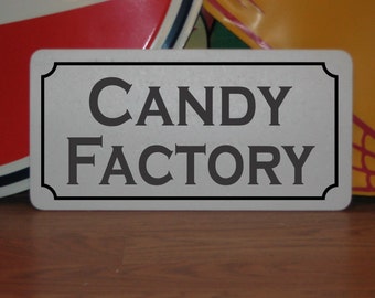 Factory sign | Etsy